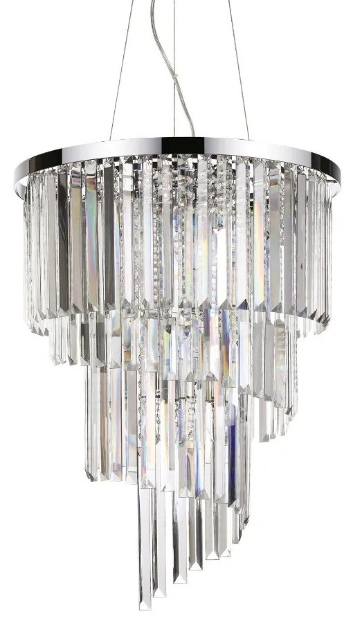 Závěsný lustr Ideal Lux Carlton SP12 166247 50cm