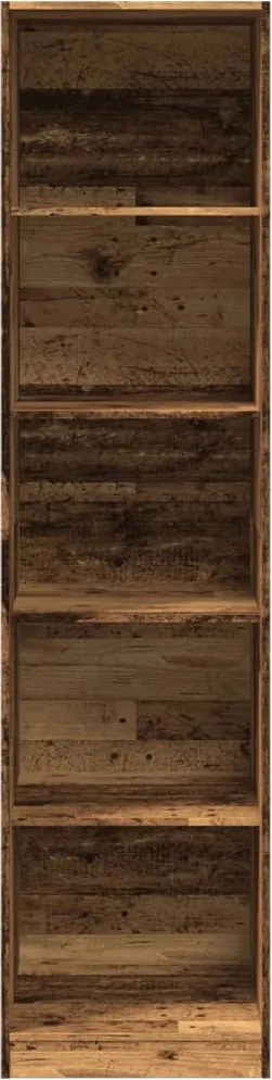 Šatní skříň old wood 50 x 50 x 200 cm kompozitní dřevo 3307718