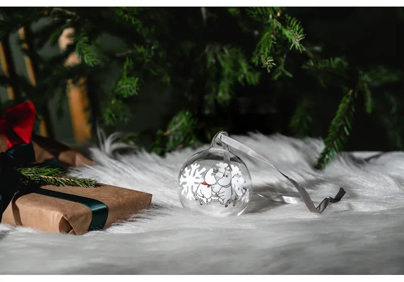 Vánoční ozdoba Moomin Snowflake 7cm
