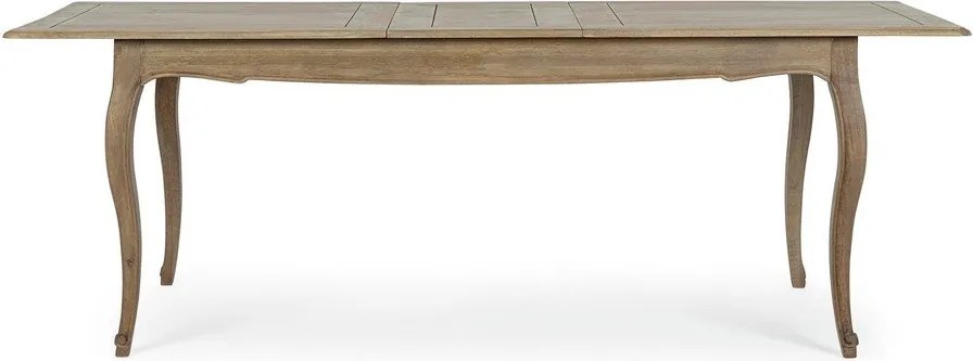 Rozkládací jídelní stůl s přídavnou deskou z mangového dřeva 90x180 cm Domitille – Bizzotto