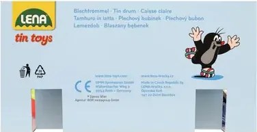 LENA Bubínek Krtek 21 cm / Plech / od 3 let