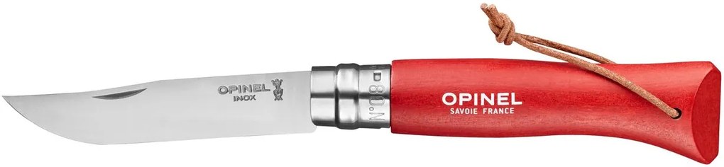 Opinel VRI N°08 nůž Trekking, červená, 8,5 cm 001705