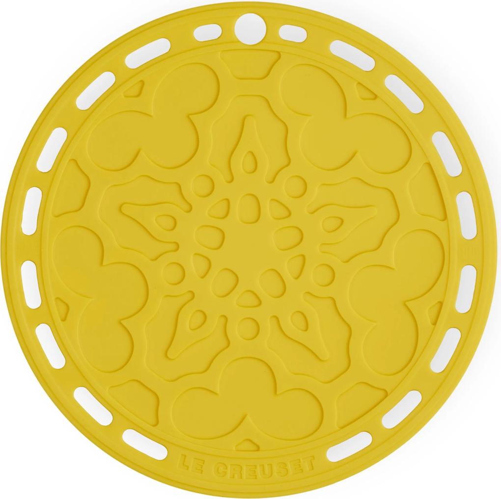 Podložka pod horké nádobí Le Creuset se vzorem 20 cm slunečně žlutá
