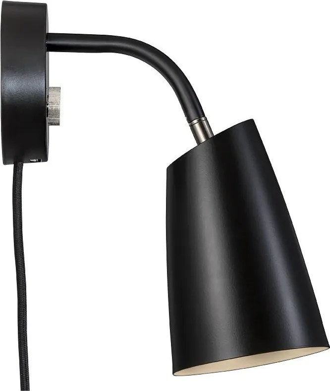Nástěnné světlo Nordlux Sway (černá) Nástěnná světla kov IP20 48211003