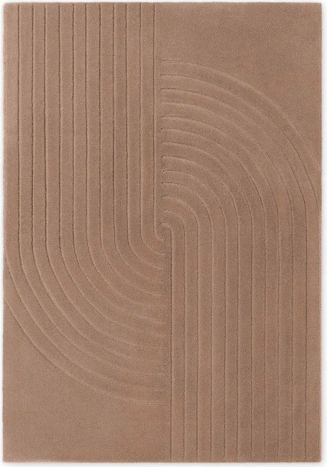 Béžový ručně tkaný vlněný koberec 200x300 cm Arcura – Vikosa