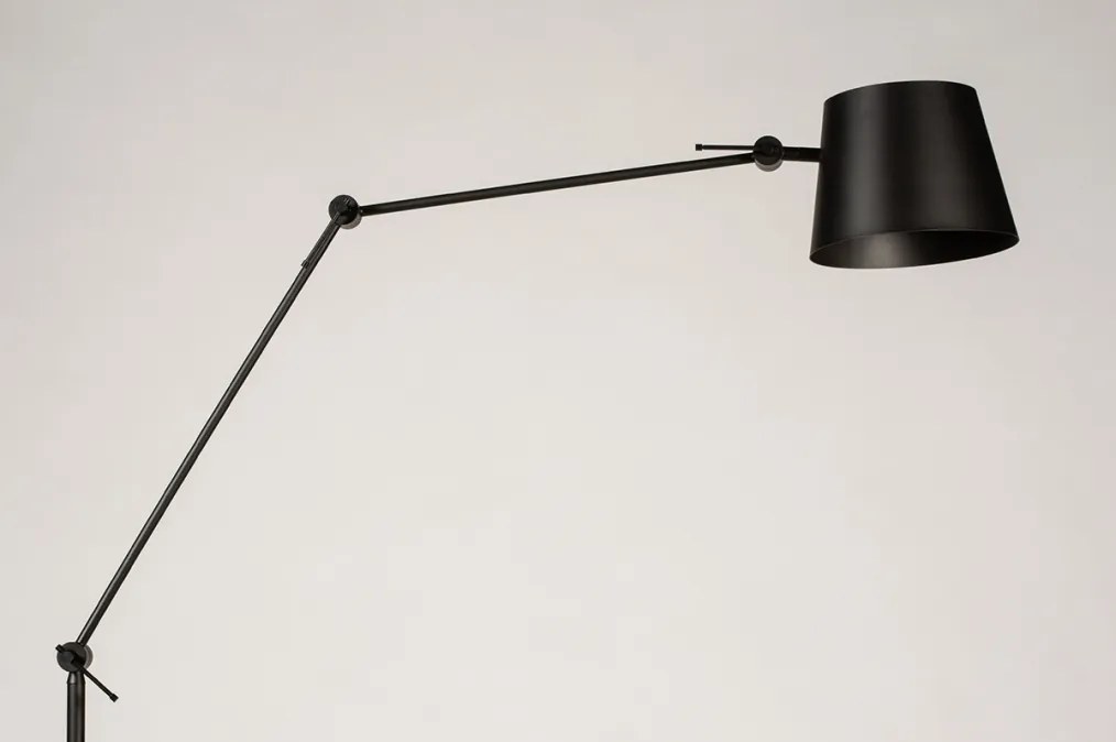 Stojací designová lampa Snap Fosca Black X