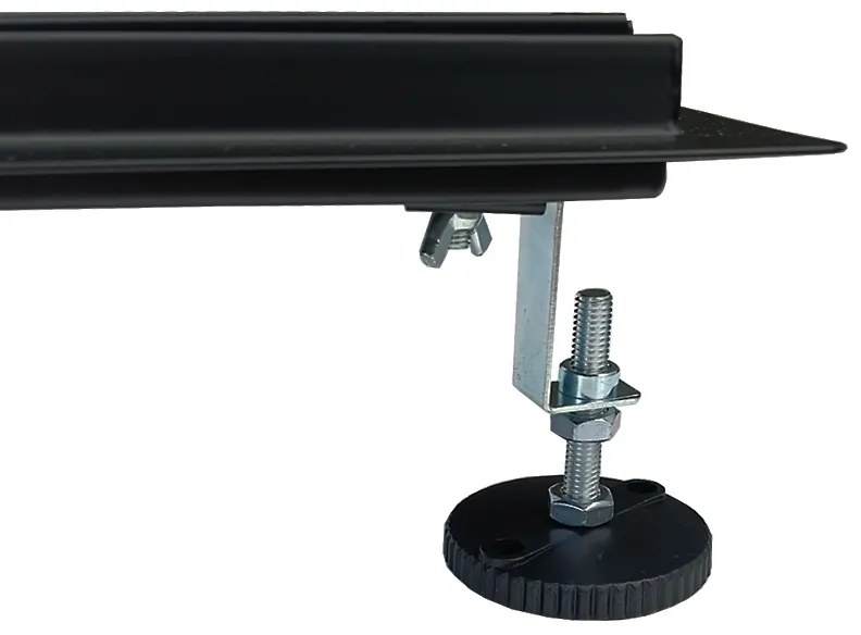 BPS-koupelny Sprchový odtokový žlab DL01 CLASSIC G2 HYD-2687 80 cm, černá