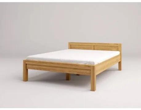 Břízová manželská postel FELISA - 200x200 - barva ořech