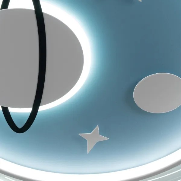 Brilagi -LED Dětské stropní svítidlo STARSHIP LED/64W/230V 3000/4500K modrá