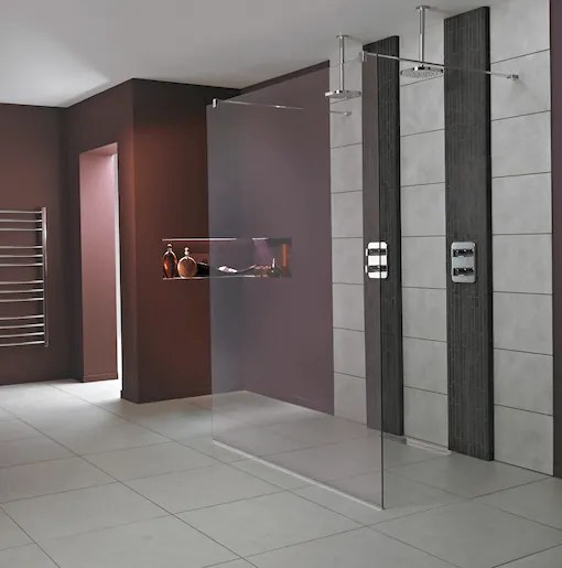 Sprchová zástěna walk-in 140x202 cm Ideal Standard Wetroom chrom lesklý L6226EO