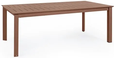 BIZZOTTO Rozkládací zahradní stůl KONNOR 200-300x110 cm hnědý