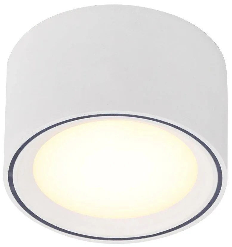Nordlux 47540101 Fallon, stropní LED 5,5W 2700K, tříkrokové stmívání, bílá, 10x6cm