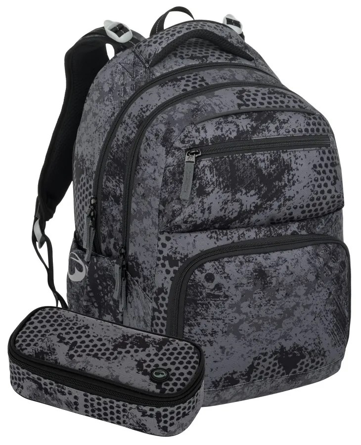 Bagmaster ZIPSTER 25 B studentský set – šedý