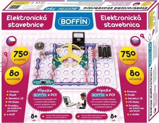 Elektronická stavebnice BOFFIN I 750
