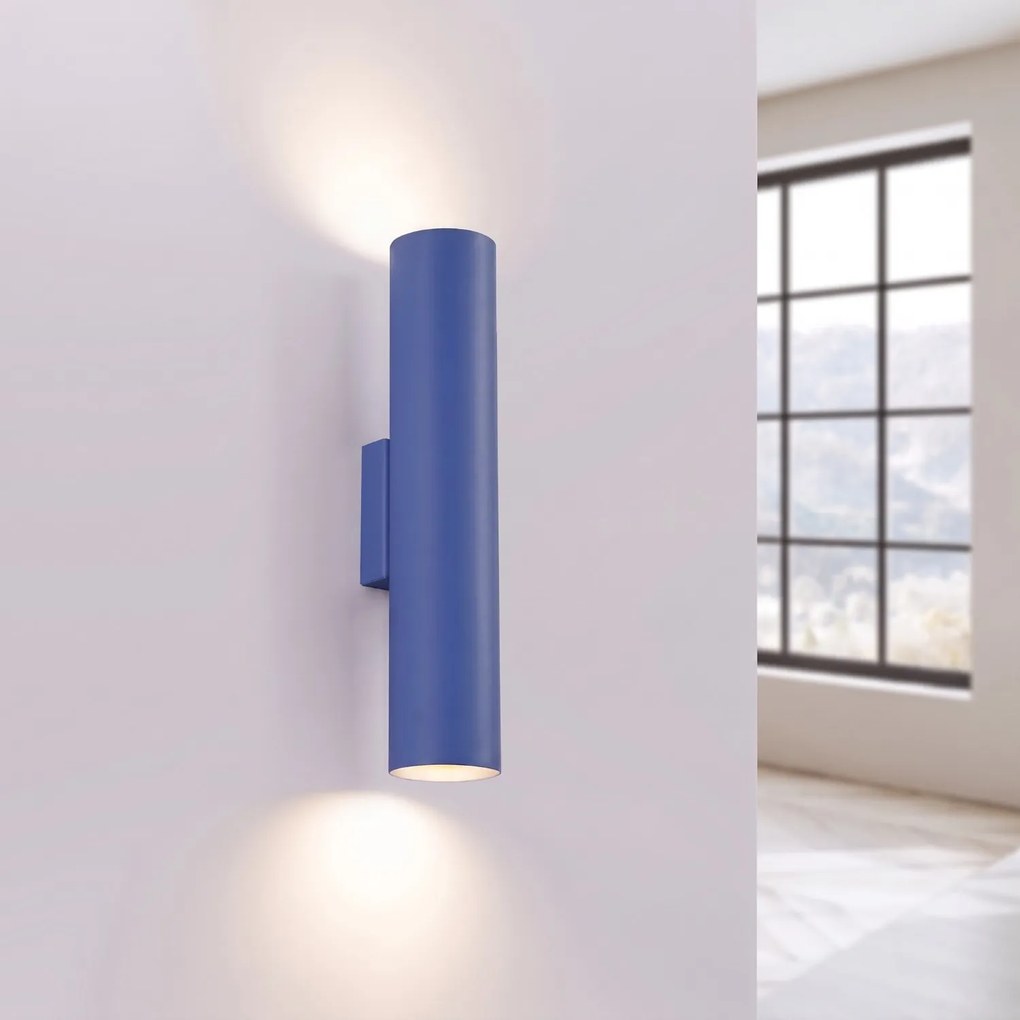 Sollux Lighting Nástěnné svítidlo LAGOS 2 ultramarín