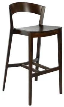 Paged meble contract Dřevěná barová židle ARCHER H-4800 GALERIE - Moření Paged Contract mořený dub