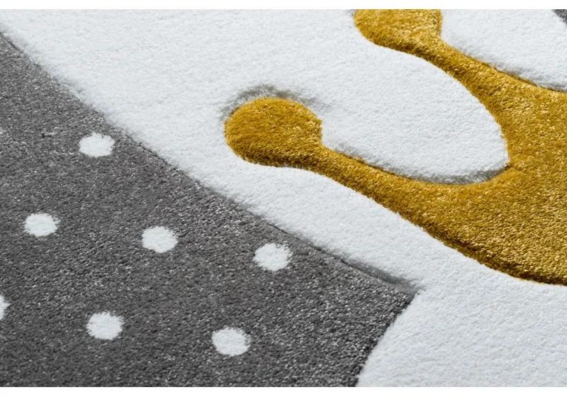 Dywany Łuszczów Dětský kusový koberec Petit Bunny grey - 120x170 cm