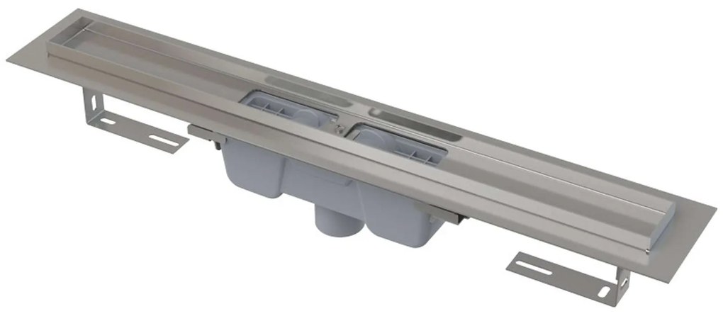 Alca - Sprchový žlab 30 cm, s okrajem pro perforovaný rošt, nerez APZ1001-300