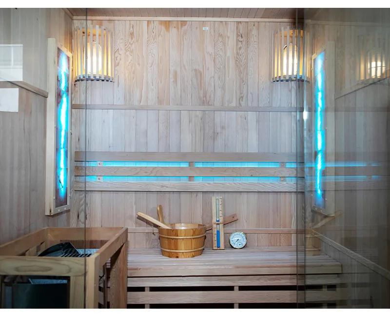 BPS-koupelny Finská sauna Relax  150x120, 3-4 osoby