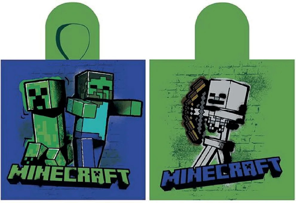 Dětské pončo Minecraft Mob Monsters