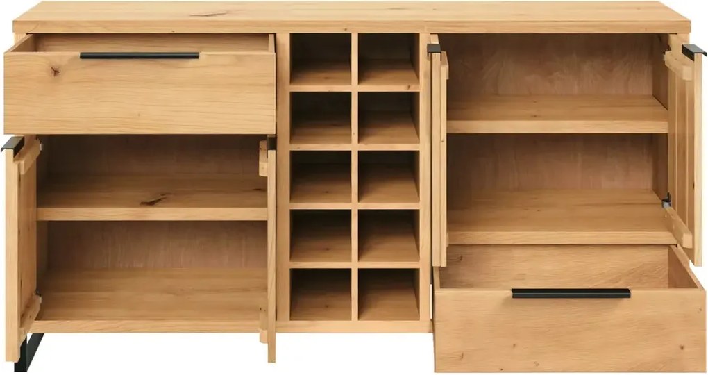 furniture-nabytek.cz - Příborník Sidora 160cm divoký dub