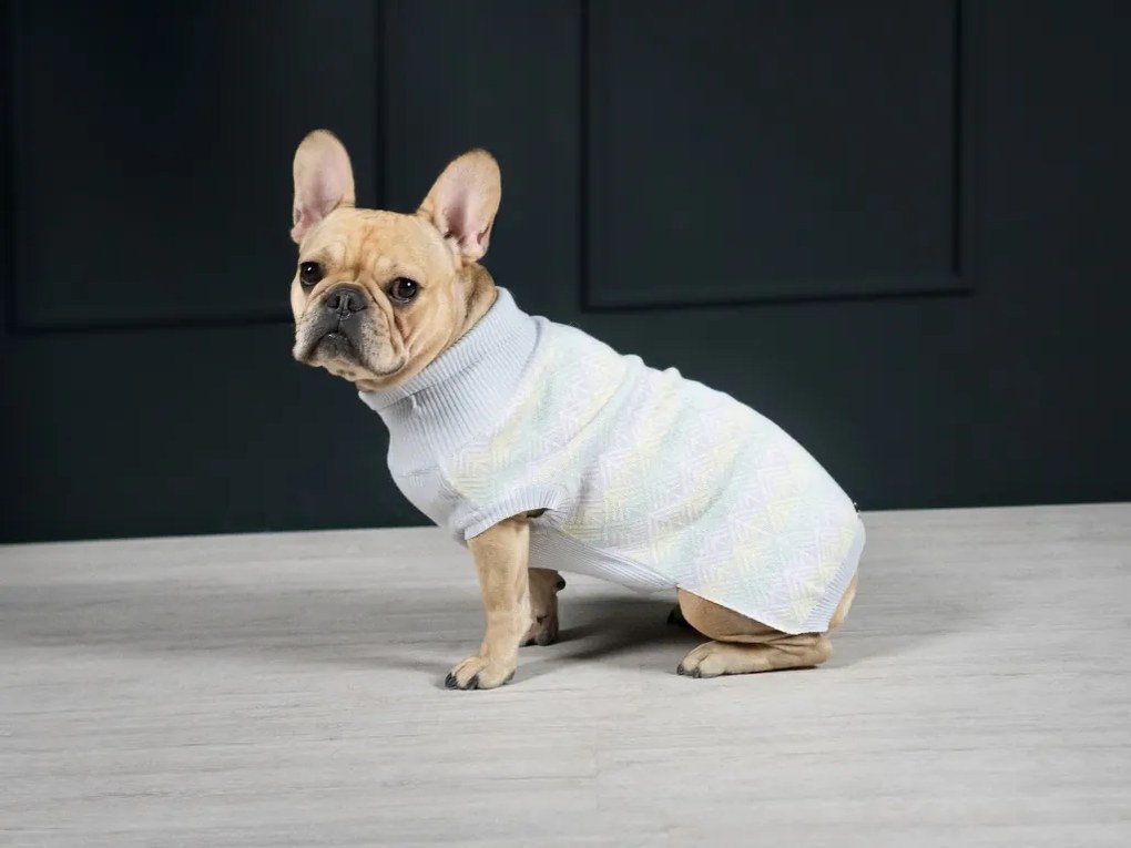 Obleček pro psy Labbvenn Pullo šedý Velikost: XL - 62 x 35 cm