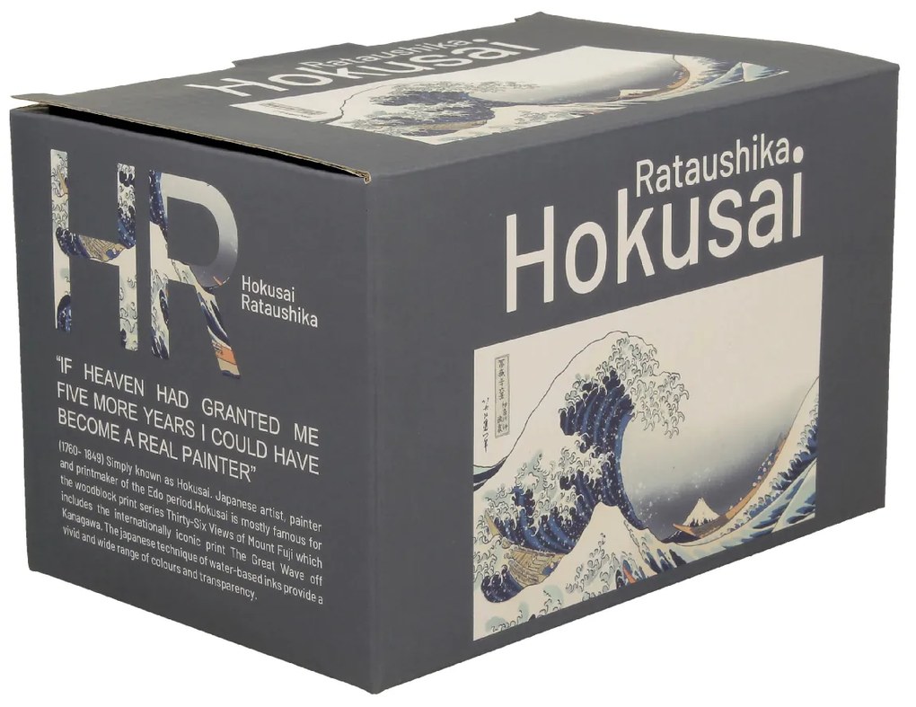 Porcelánový hrnek Hokusai The Great Wave 350 ml sada 2ks