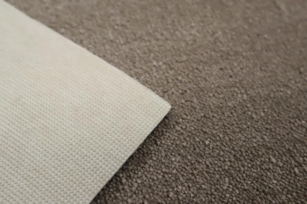 Lano - koberce a trávy Neušpinitelný kusový koberec Nano Smart 261 hnědý - 140x200 cm