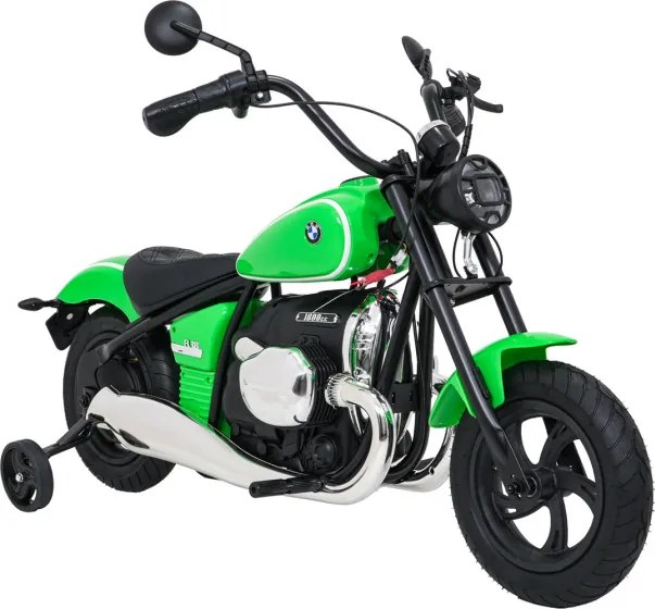 Elektrická motorka BMW R18 zelená
