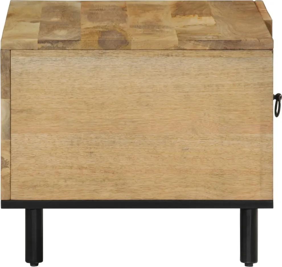 vidaXL Konferenční stolek 80 x 50 x 40 cm masivní mangovníkové dřevo [358216]