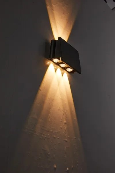 Immax 08491L - LED Solární nástěnné svítidlo se senzorem LED/2W/5V IP54