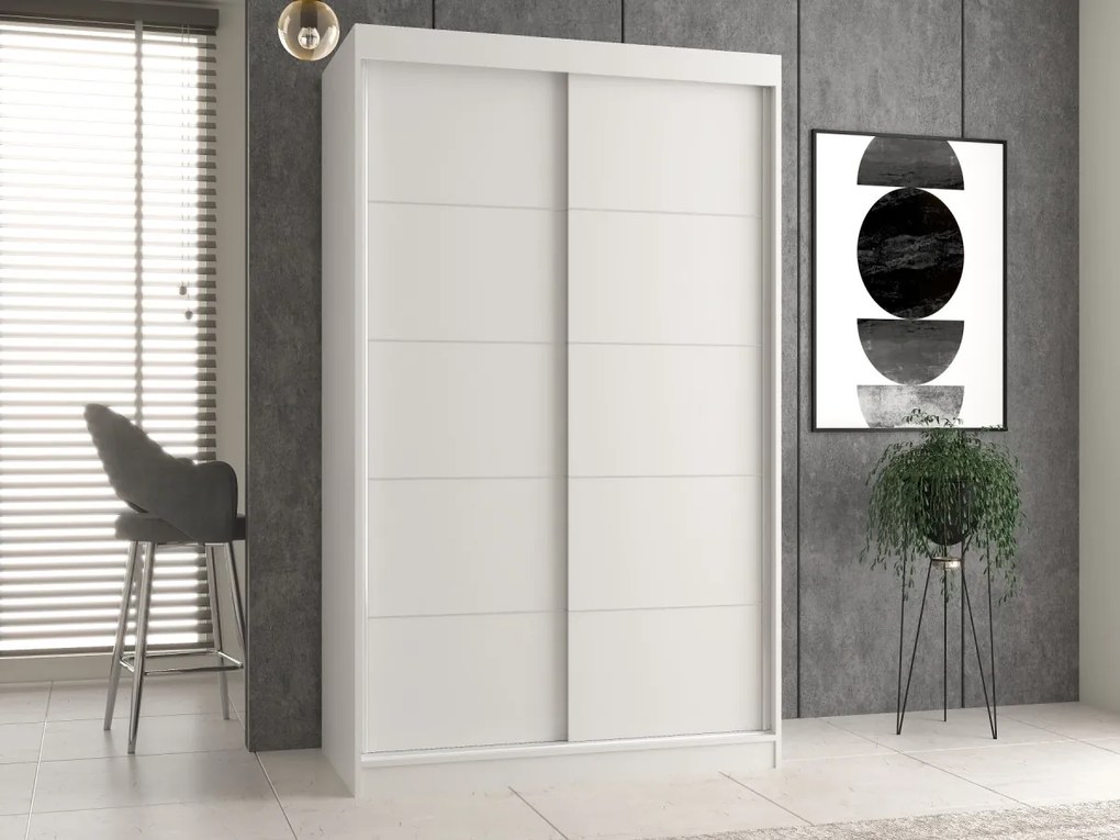 Šatní skříň IGA I 120 cm bílá