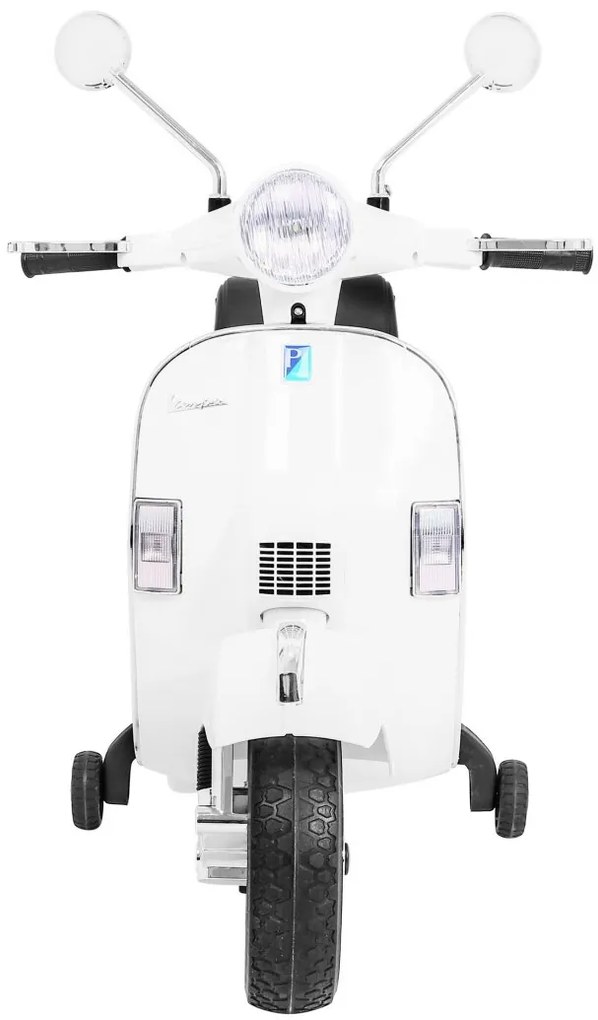 Tomido Dětská elektrická motorka Vespa bílá