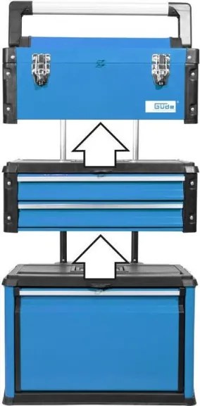 Güde Pojízdný rozkládací box na nářadí GWZT 2/1