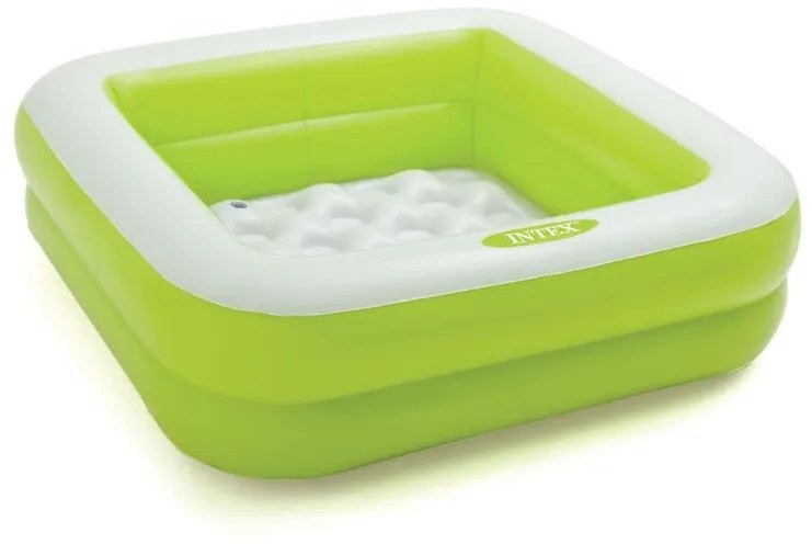 Intex 57100 Dětský bazén Play Box 85 x 85 x 23 cm zelená
