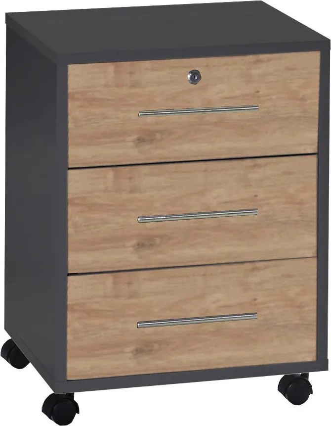 XXXLutz POJÍZDNÝ KONTEJNER, 44/58/40 cm MID.YOU - Online Only kancelářský nábytek - 001067006422