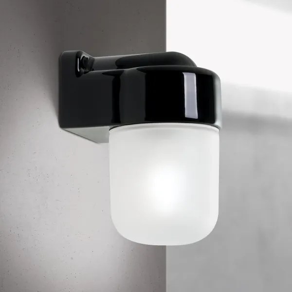 Orion - Nástěnná lampa OSTIA 1xE27/40W/230V černá