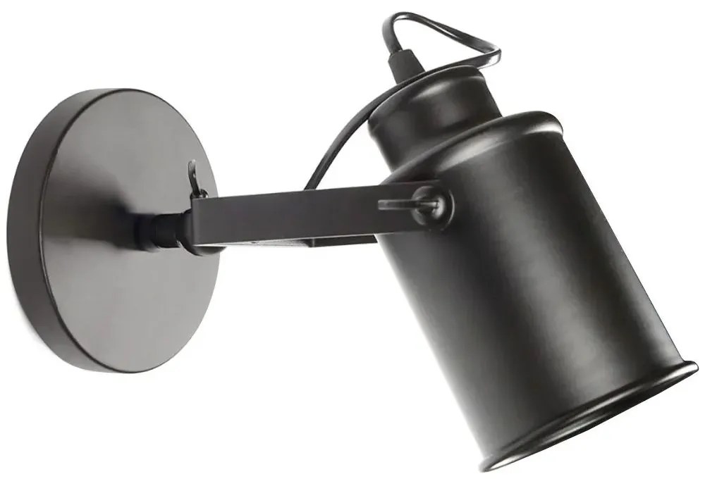 Toolight - Reflektor nástěnné svítidlo E27 APP486-1C, černá, OSW-00597