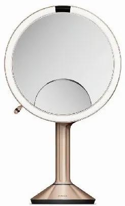 Simplehuman Kosmetická zrcadla - Kosmetické zrcátko s LED osvětlením, rose gold ST3034