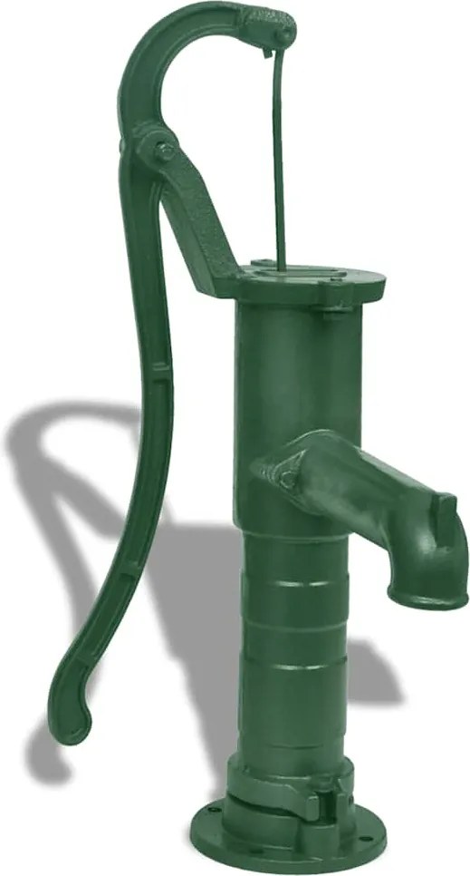 Litinová zahradní ruční pumpa/čerpadlo se stojanem 270167