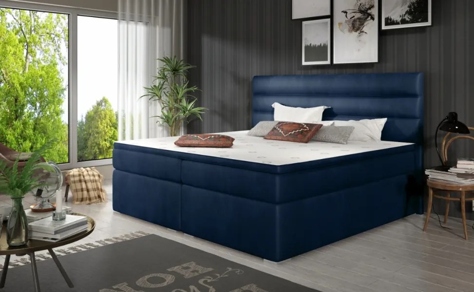 Eltap boxspring postel SOFTY rozměr: 160 x 200 cm, potahový materiál: classic