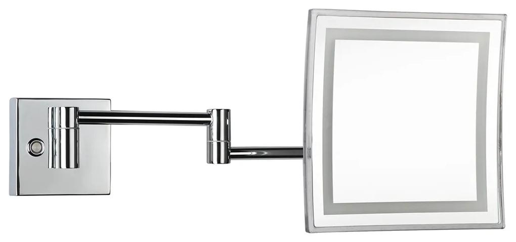 Bemeta Kosmetické zrcátko s LED osvětlením, 225 × 225 mm - 116301812