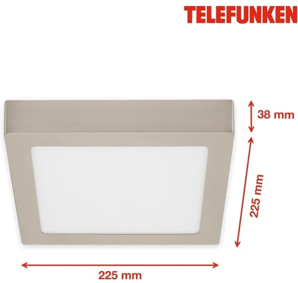 Telefunken 309602TF - LED RGBW Stropní svítidlo LED/18W/230V 2700-6500K WiFi
