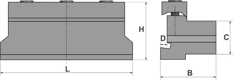 OPTIMUM Držák upichovacího nože 16-05, sada