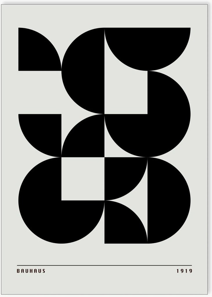 Plakát Circles of Bauhaus