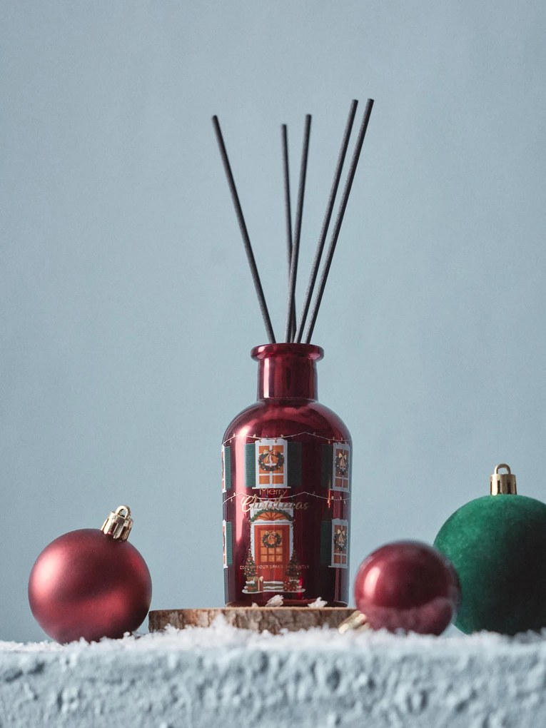 Sinsay - Vánoční aroma difuzér s tyčinkami Cranberry - světle fialová