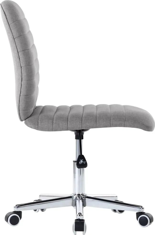 vidaXL Jídelní židle 6 ks textil [3056540] Barva: Tmavě šedá