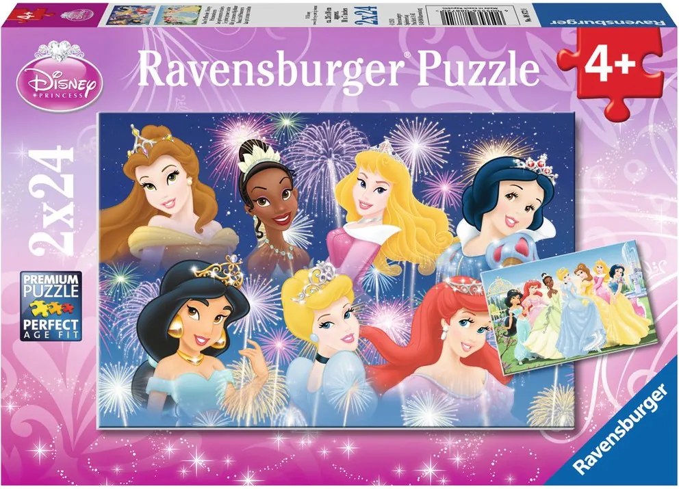 Puzzle ravensburger 88720 disney princezny