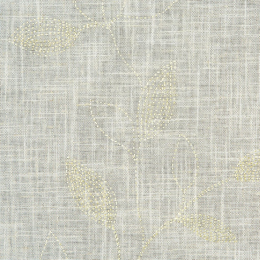 ZÁVĚS NA KROUŽCÍCH NIKKI 140X250 CM LISTY