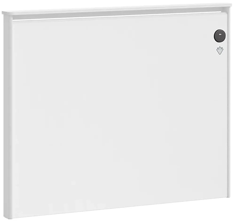 Postel 120x200cm s USB portem Pure - bílá
